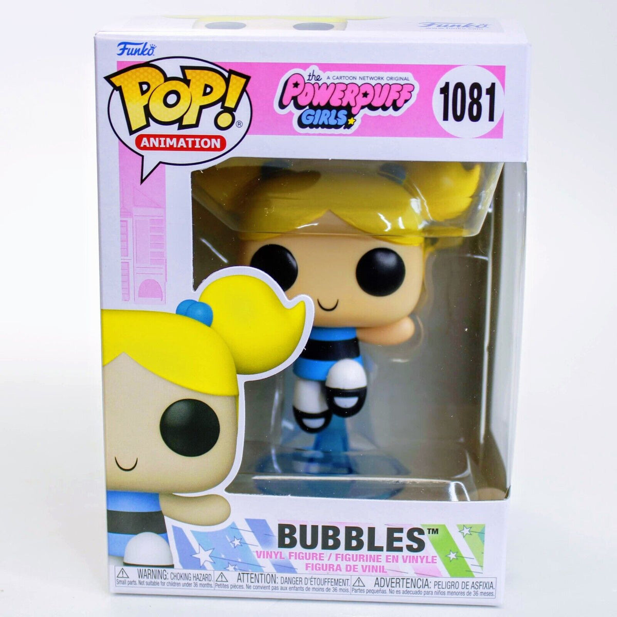 Funko Pop! Animation Powerpuff Girls - Bubbles Vinyl Figure # 1081 ...