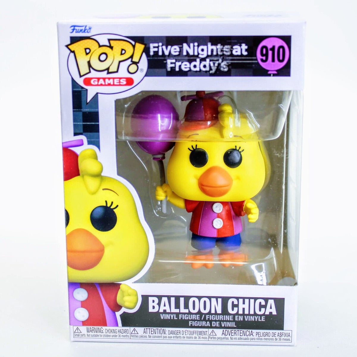 Funko Pop Five Night's At Freddy's Balloon Chica - FNAF Vinyl Figure ...