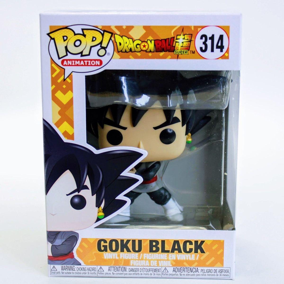 Funko Pop Anime Dragon Ball Z Super - Goku Black Vinyl Figure #314 ...