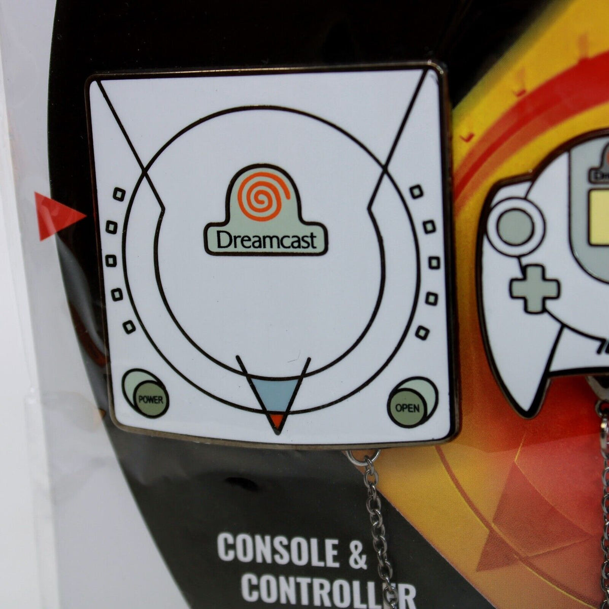 Sega Dreamcast Console and Controller Enamel Pin Set of 2 - Removable ...