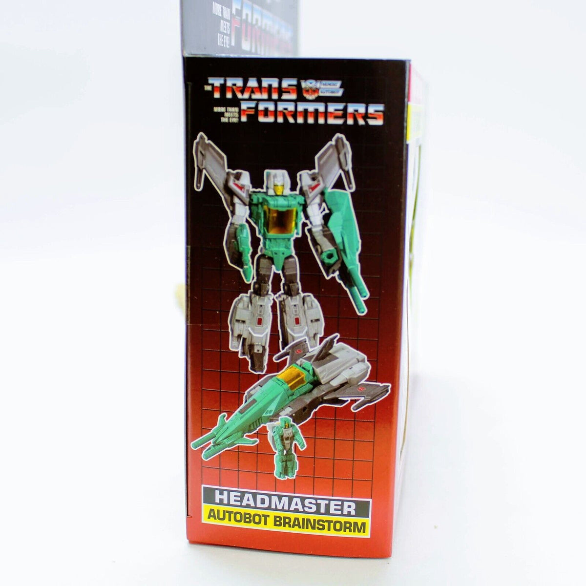 Transformers G1 Retro Headmaster Brainstorm w/ Autobot Arcana Original ...