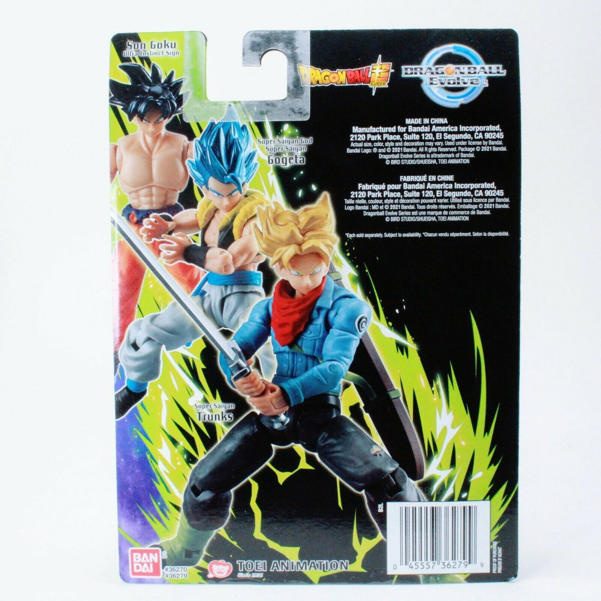 Dragon Ball Evolve Super Saiyan Trunks - 5" Action Figure Retro Packag ...