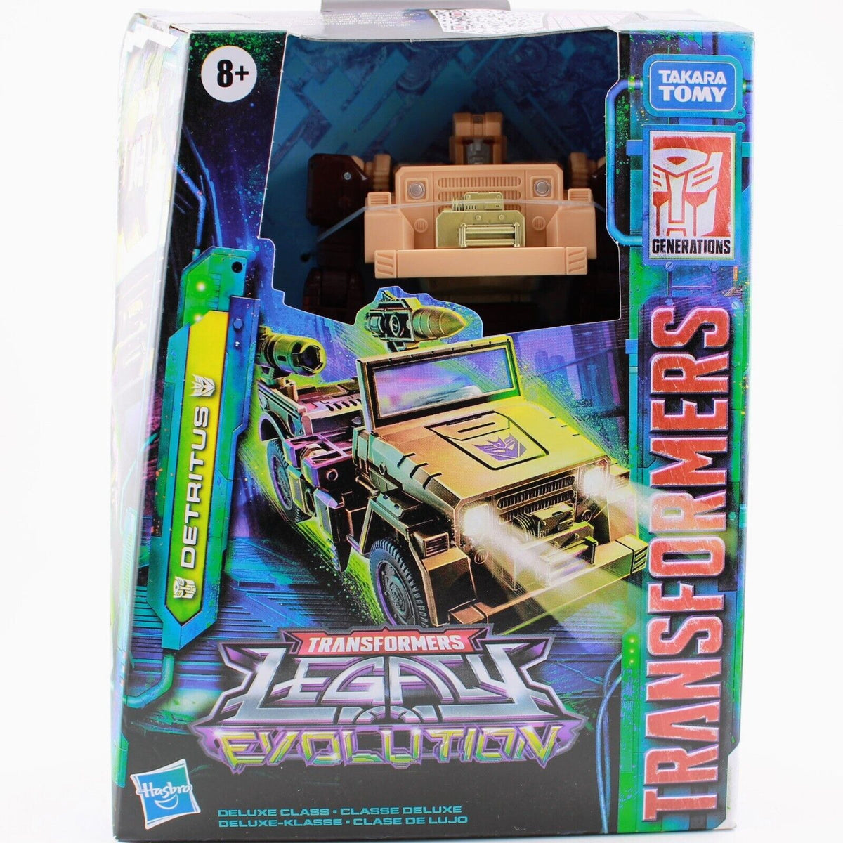 Transformers Legacy Decepticon Detritus Evolution Deluxe Class Figure ...