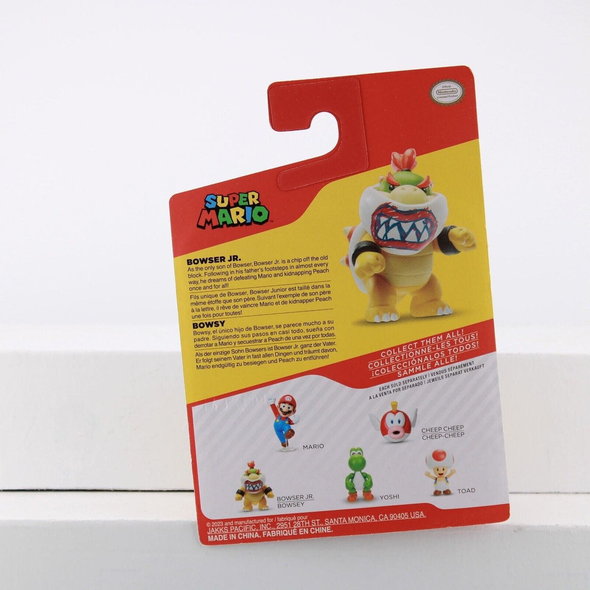 World of Nintendo Super Mario - Bowser Junior Jr. 2.5" Mini-Figure Jak ...