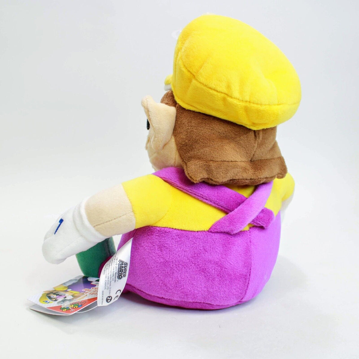 Super Mario Bros Wario 10" Plush All Star Collection Soft Stuffed Plus ...