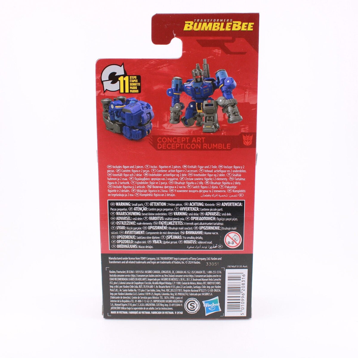 Transformers Studio Series Decepticon Rumble Core Class Bumblebee Movi ...