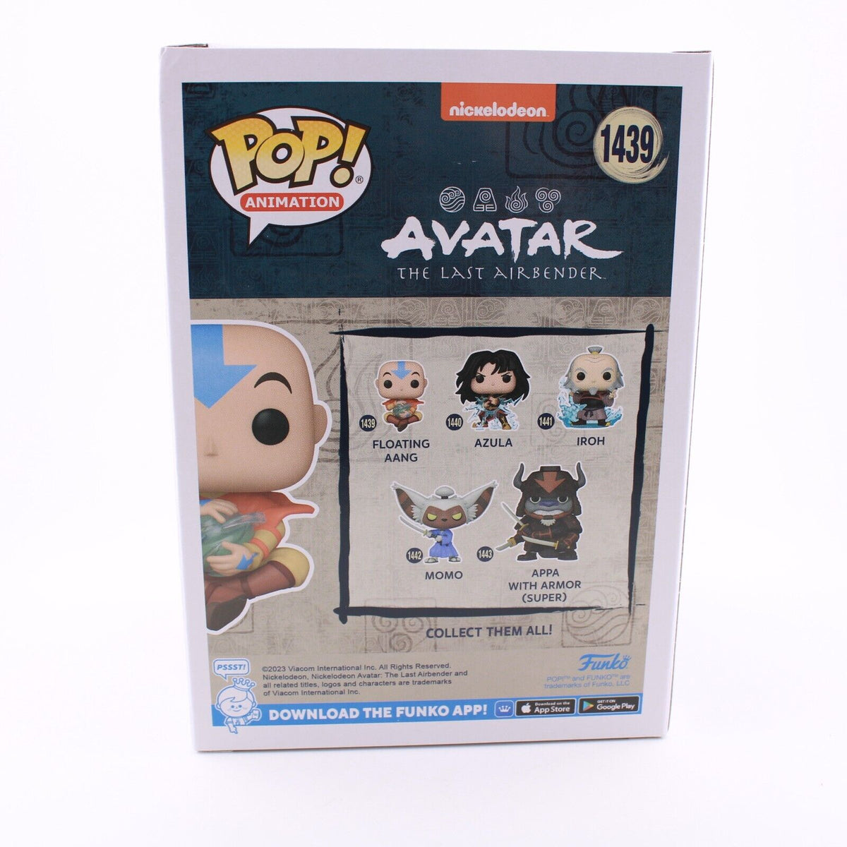 Funko Pop Avatar: The Last Airbender Floating Aang Vinyl Figure #1439 ...