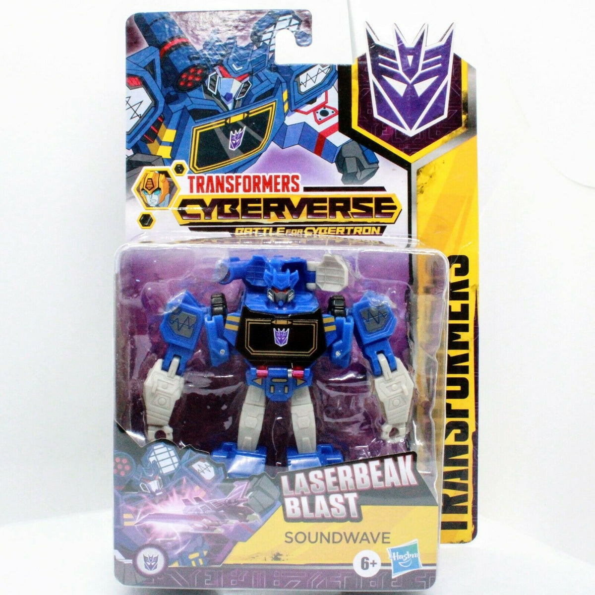 Transformers Cyberverse Soundwave -Battle for Cybertron Decepticon Act ...