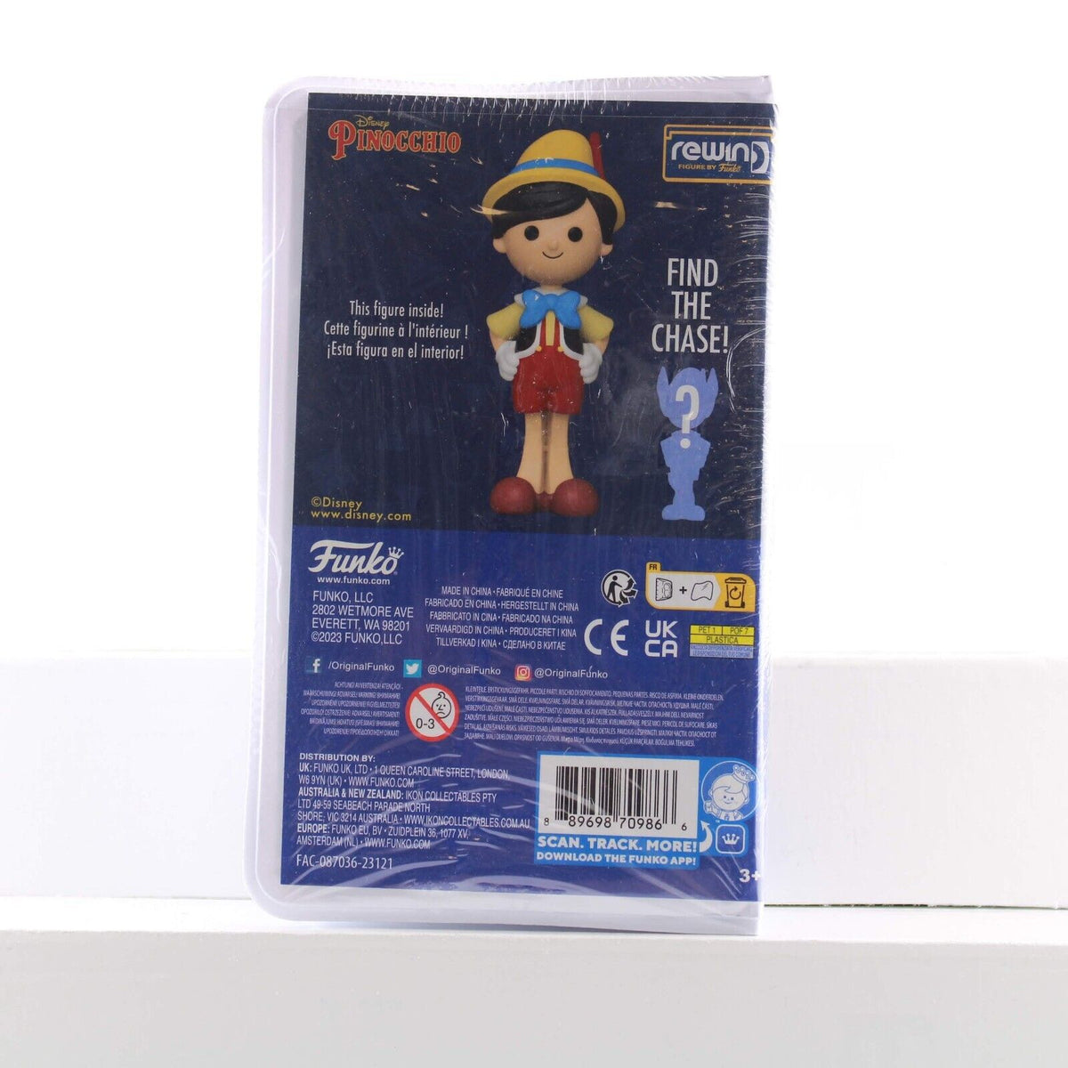 Funko Rewind Disney Pinocchio - Chance of Chase Blockbuster Figure ...