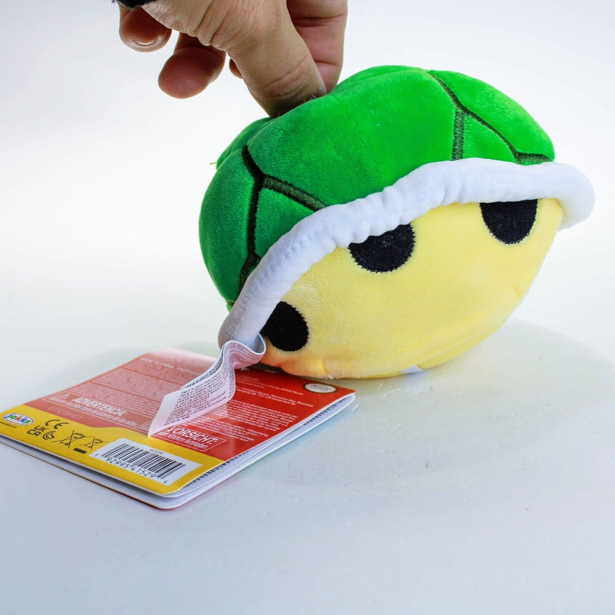 Super Mario World of Nintendo Green Turtle Shell Plush with Sound ...