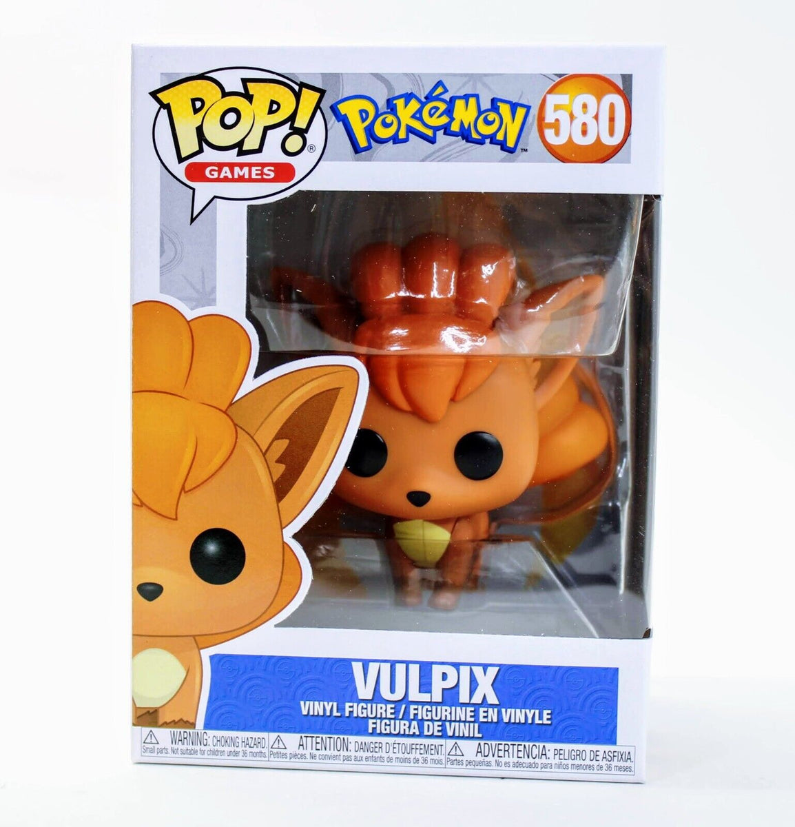Funko Pop! Games Pokemon Vulpix Vinyl Figure # 580 – Blueberry Cat