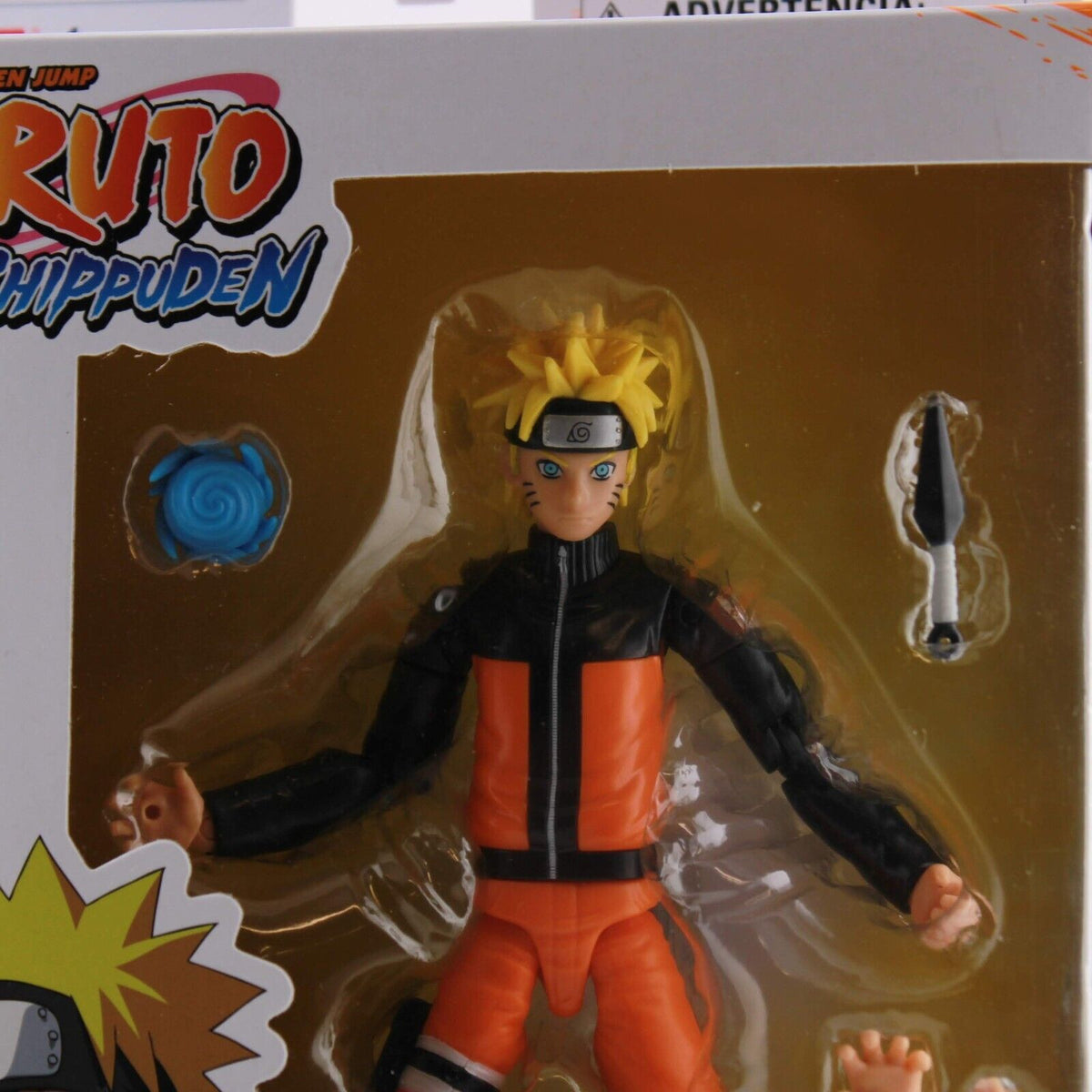 Naruto Anime Heroes Uzumaki Naruto - 6" Action Figure Bandai ...