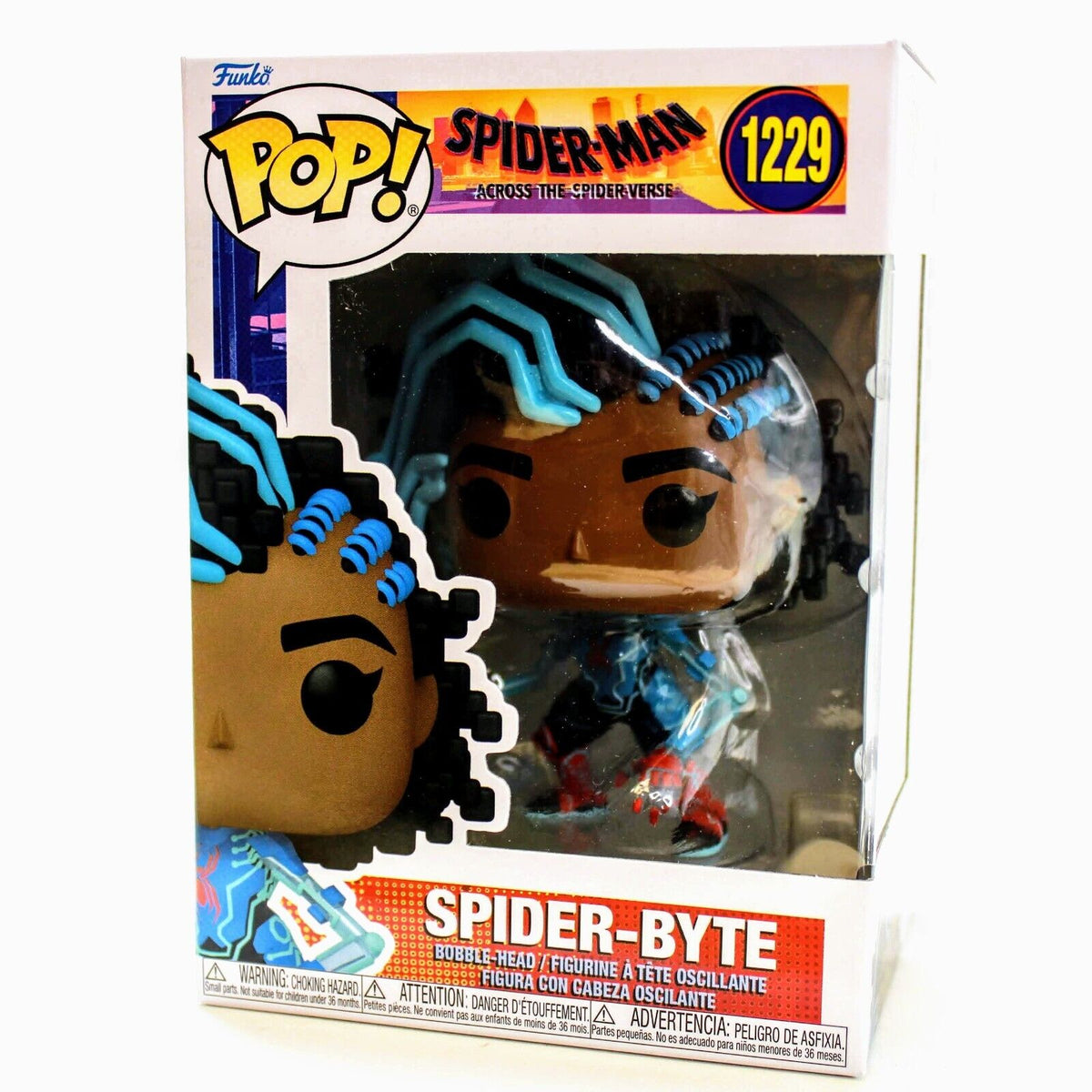 Funko Pop Spiderman Across the Spiderverse Spider-Byte- Vinyl Figure ...