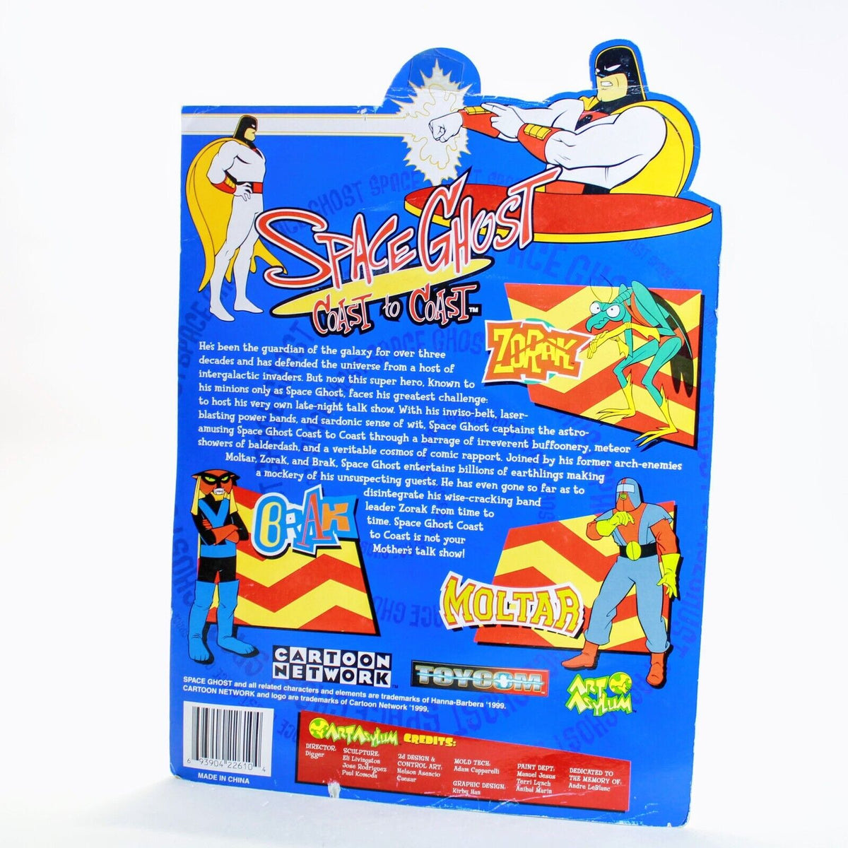 Space Ghost Coast to Coast - Limited Edition Toycom Hanna Barbera 1999 ...