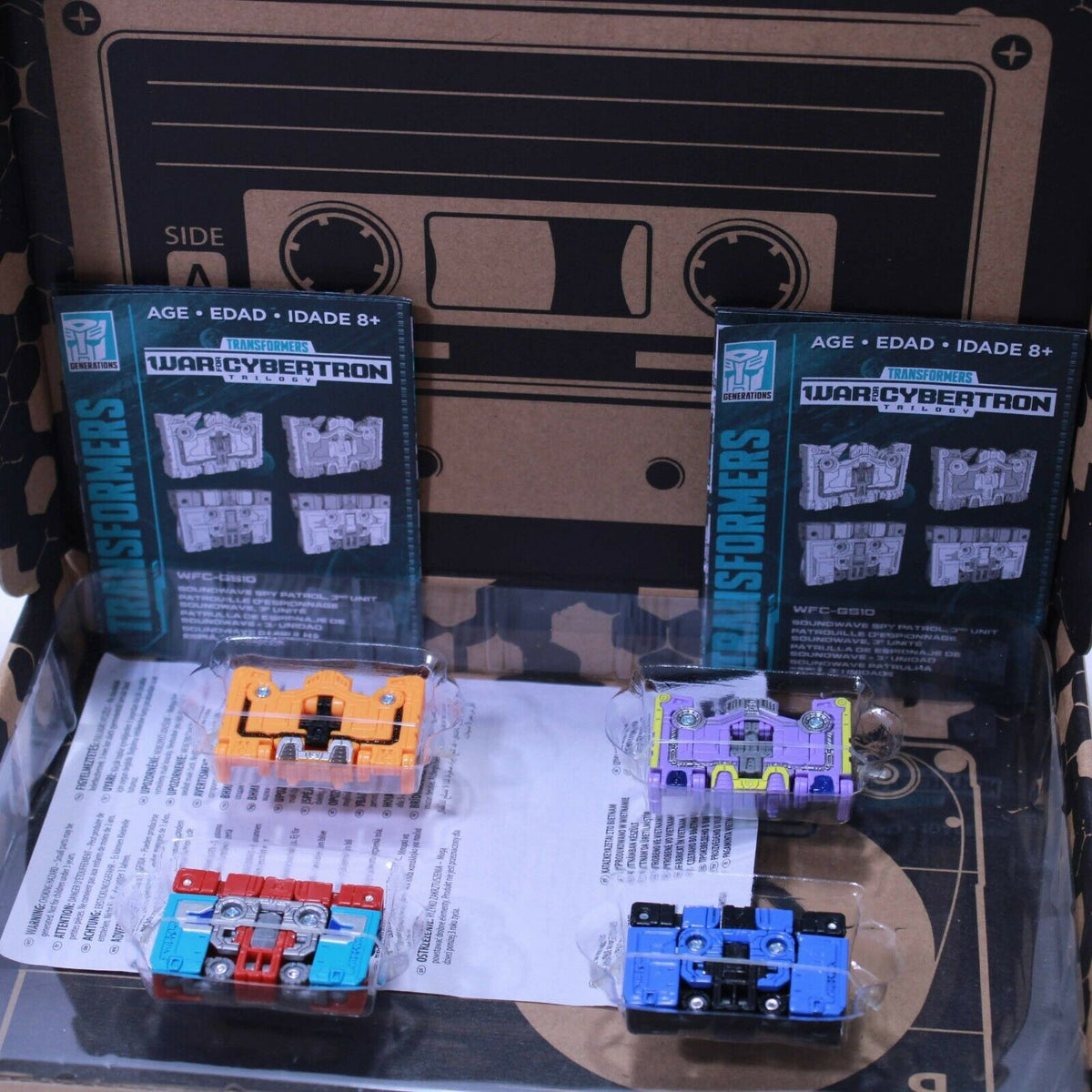 Transformers Generations Selects Siege Soundwave Spy Patrol 3rd Unit M ...