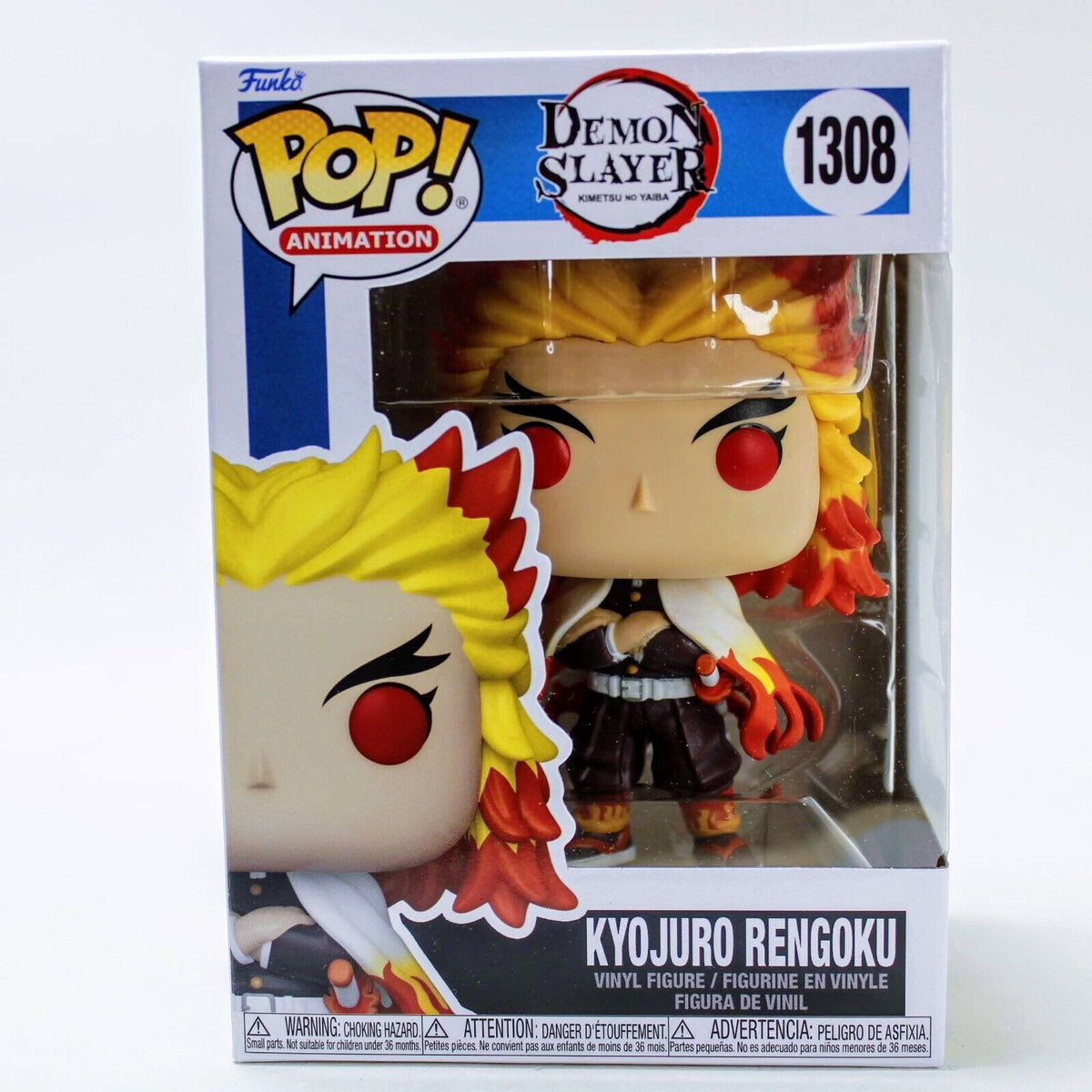 Funko Pop Demon Slayer Anime Kyojuro Rengoku Vinyl Figure #1308 ...