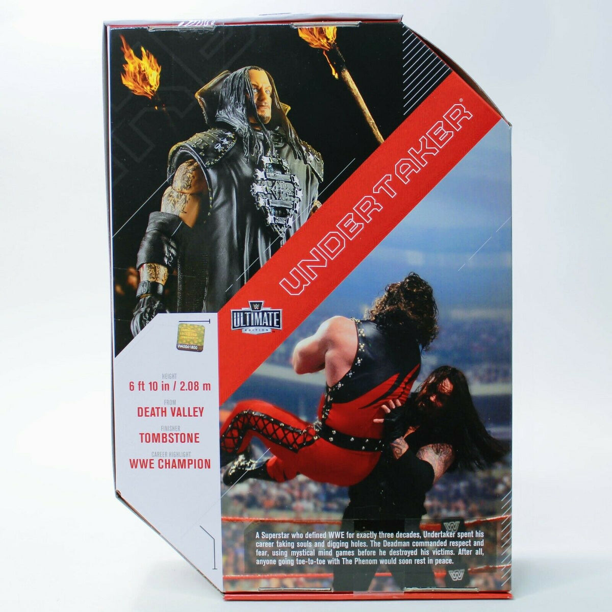 WWF Ultimate Edition The Undertaker 6" Action Figure Series #11 WWE Wr ...