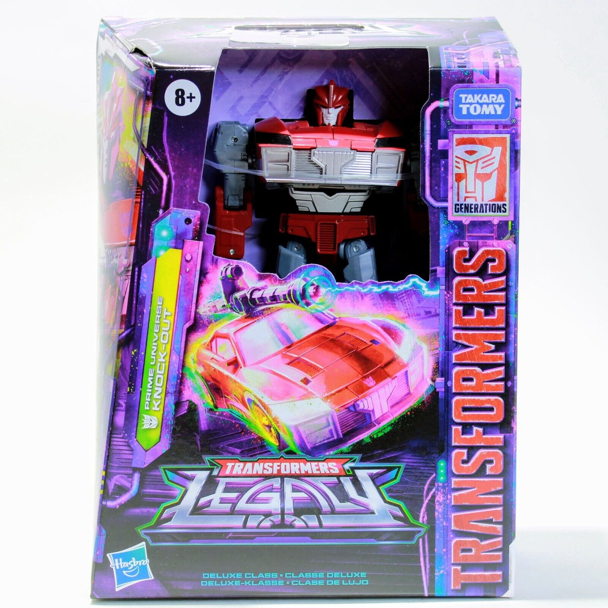Transformers Prime Legacy Knock-out Deluxe Class Prime Universe Knocko ...