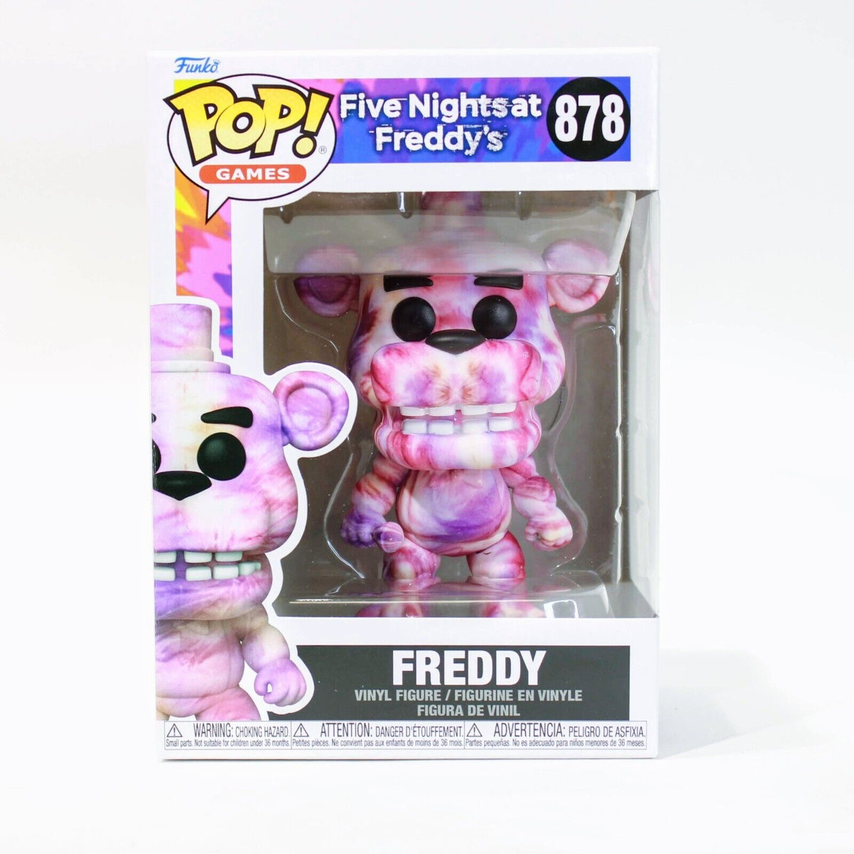 Funko Pop! Five Nights at Freddy's Tie-Dye FNAF Vinyl Figure # 878 ...