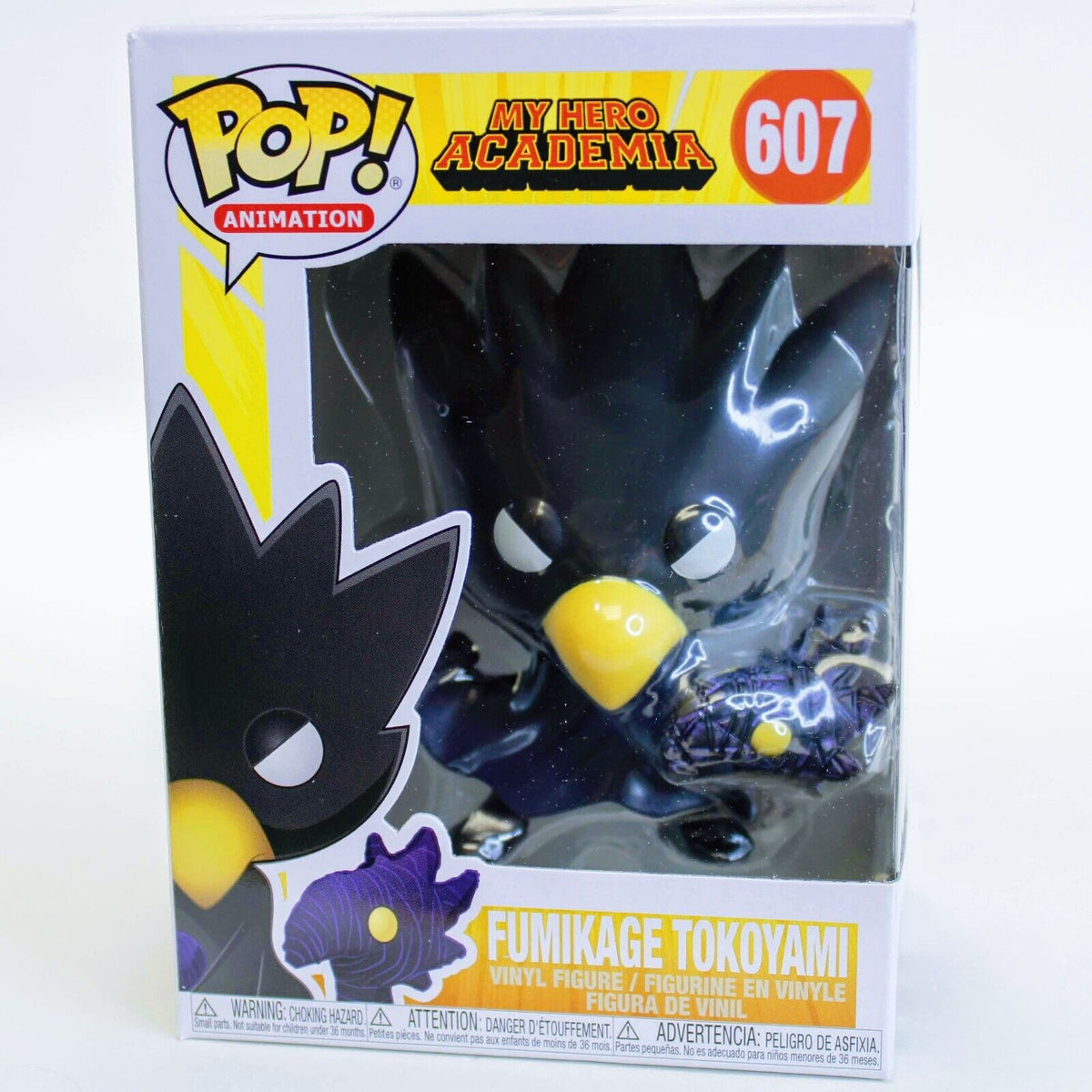 Funko Pop Anime My Hero Academia Tokoyami w/ Dark Shadow Vinyl Figure ...