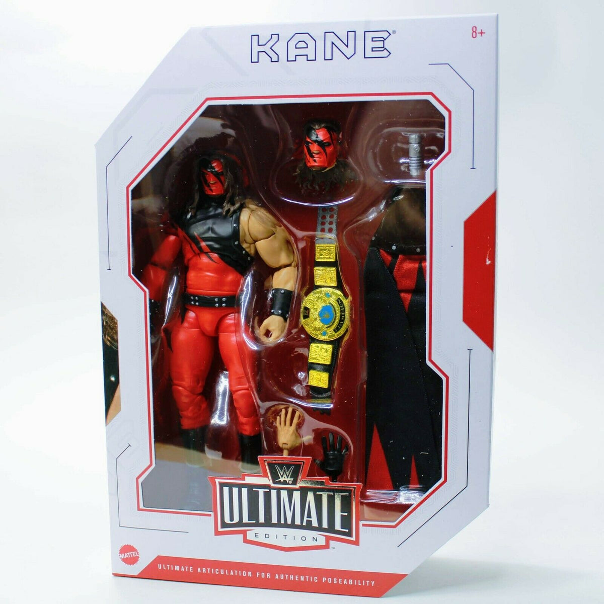 WWF Wrestling Hollywood Kane Ultimate Series WWE Action Figure ...