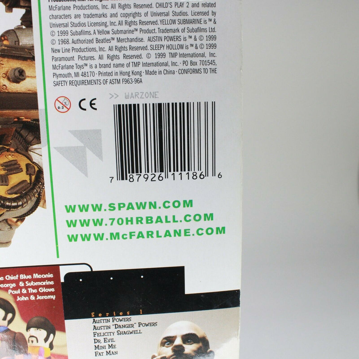 McFarlane Toys Techno Spawn Warzone Series 15 Action Figure – Blueberry Cat