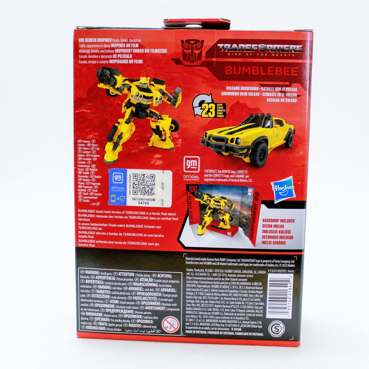 Transformers Studio Series Bumblebee #100 Rise of the Beasts SS100 Fig ...