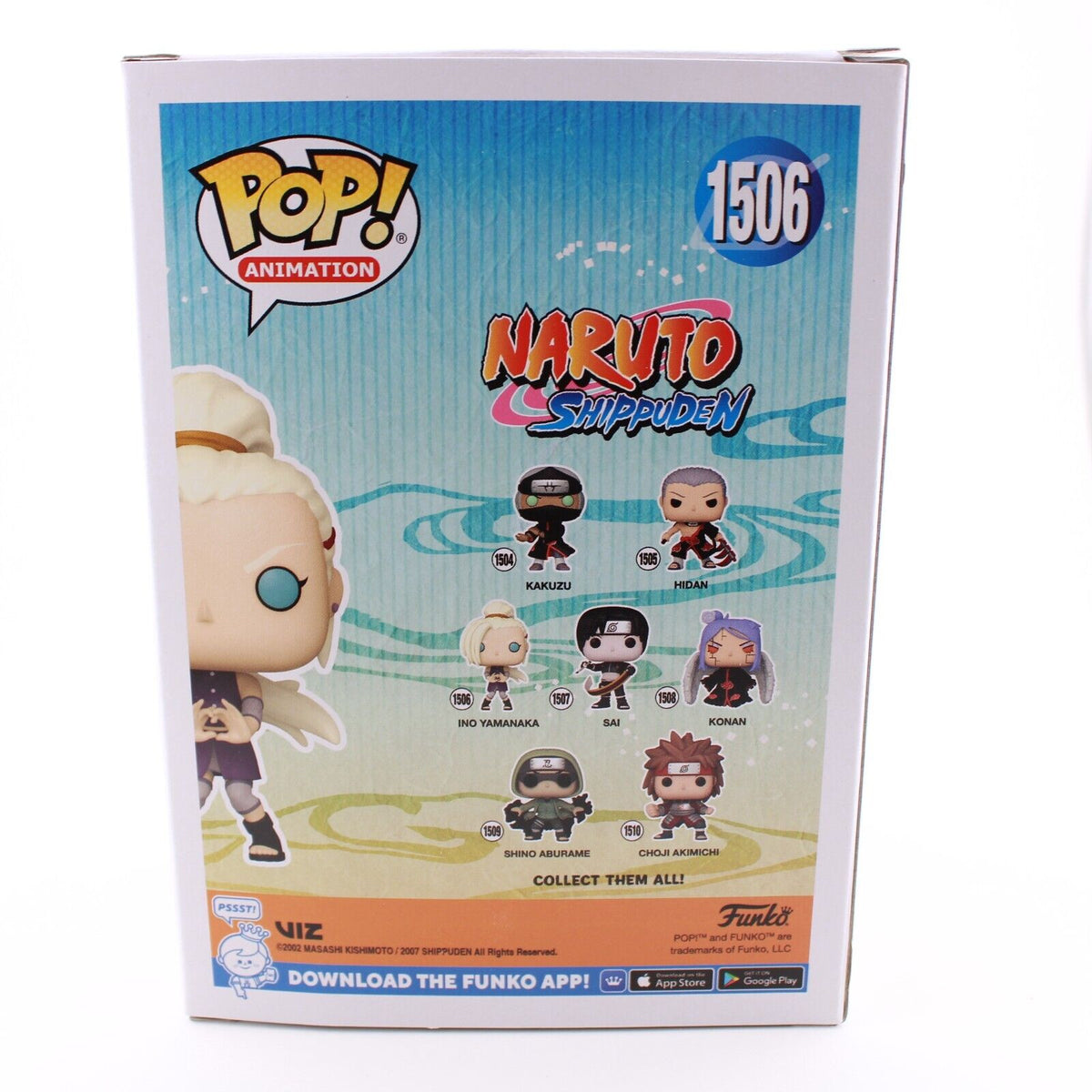 Funko Pop Anime Naruto Shippuden - Ino Yamanaka Vinyl Figure #1506 ...
