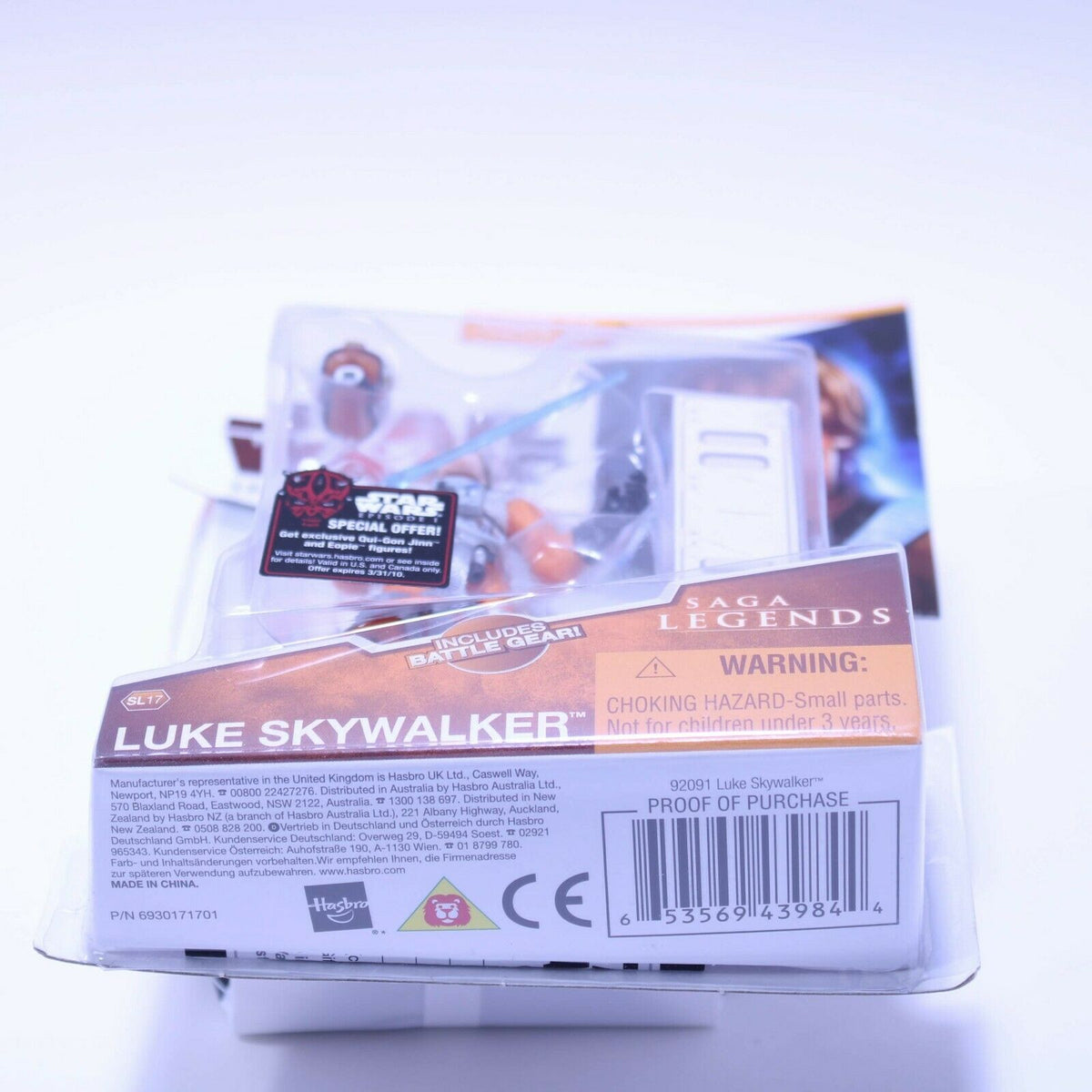 Star Wars - Saga Legends - Luke Skywalker SL17 w/ pilot suit ...
