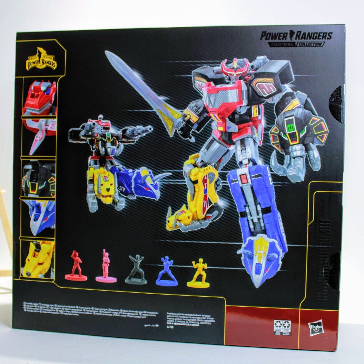 Power Rangers Zord Ascension Project Premium 12" Mighty Morphin Dino M ...