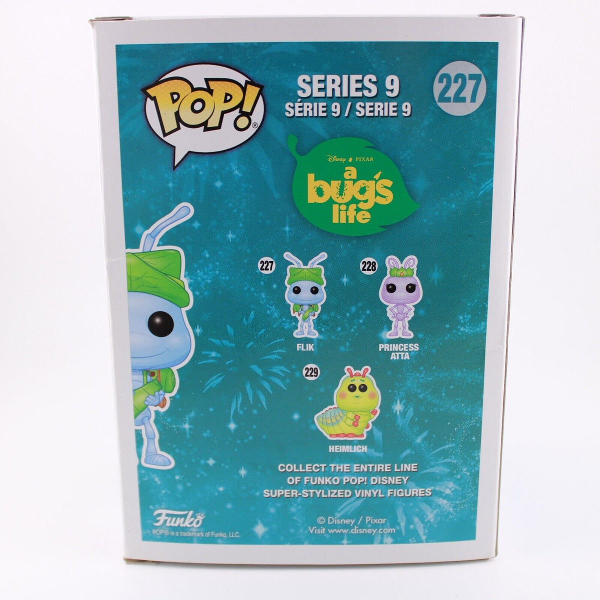 Funko Pop Disney Pixar - A Bug's Life Flik Vinyl Figure #227 ...