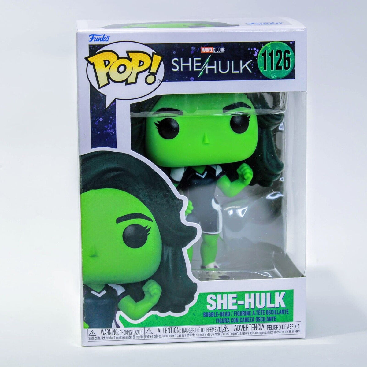 Funko POP Marvel She-Hulk Disney+ Vinyl SheHulk Figure # 1126 ...