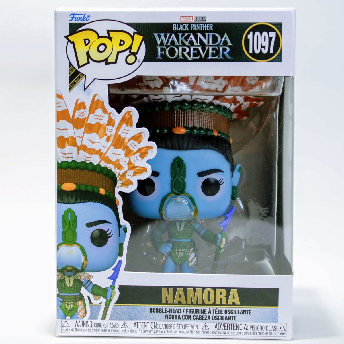 Funko Pop! Marvel Black Panther: Wakanda Forever - Namora Figure # 109 ...