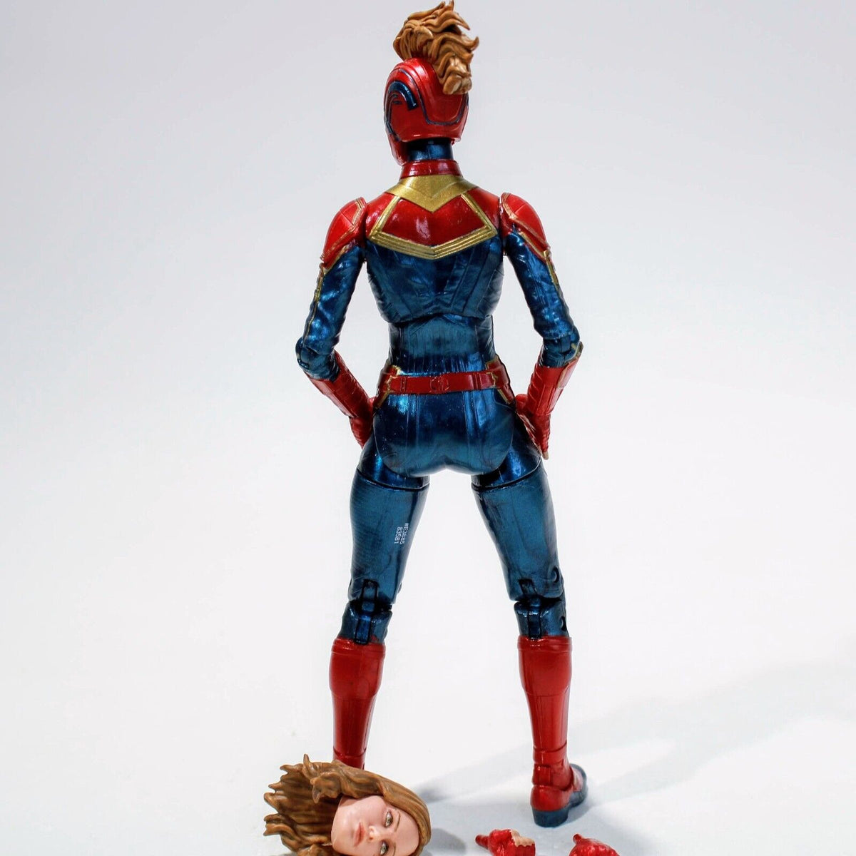 Marvel Legends Captain Marvel - Movie Carol Danvers Kree Sentry BAF 6 ...