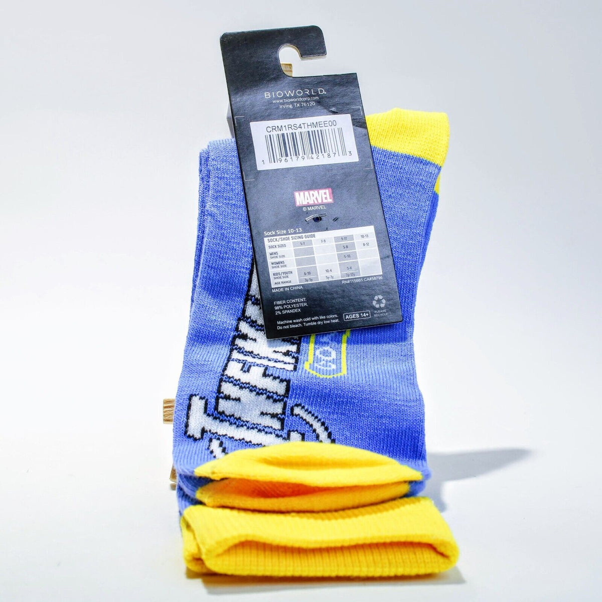 Thor Love and Thunder Infinity Cone Socks SDCC EE Convention Exclusive ...