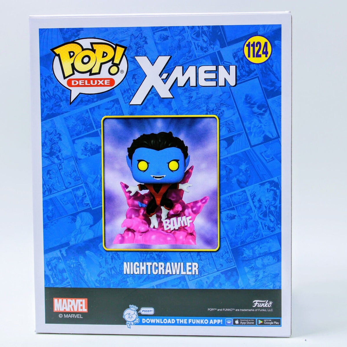 Funko Pop X-Men Teleporting Nightcrawler GITD Deluxe Figure - Previews ...